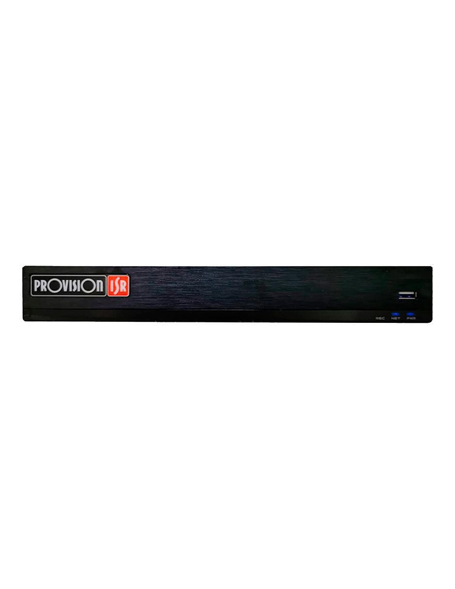 DVR 4 canales de seguridad Provision Isr inalámbrica Full HD 57° a 47 ...